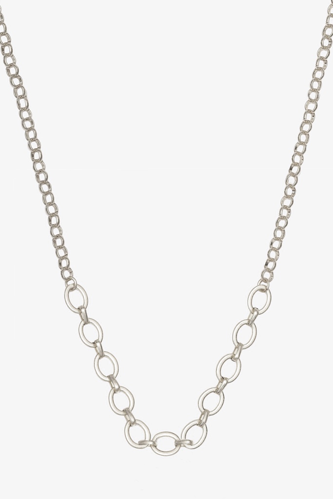 Long Link Chain Necklace | Silver - ANTLER NZ